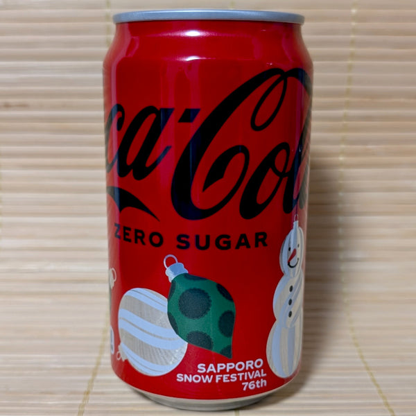 Coca Cola ZERO - 76th Sapporo Snow Festival Can | napaJapan