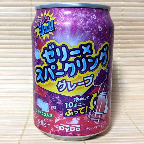 DyDo Sparkling Grape JELLY SODA Pop – napaJapan