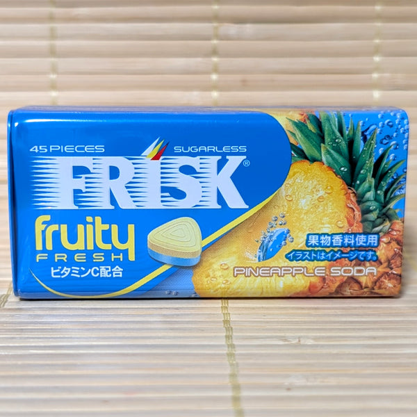 FRISK FRUITY FRESH - Sugarless Pineapple Soda – napaJapan
