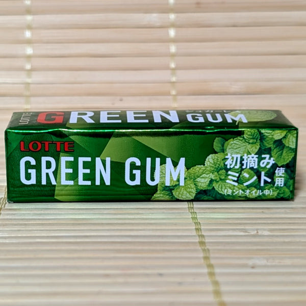 Lotte Chewing Gum - GREEN Sugarless Mint | napaJapan