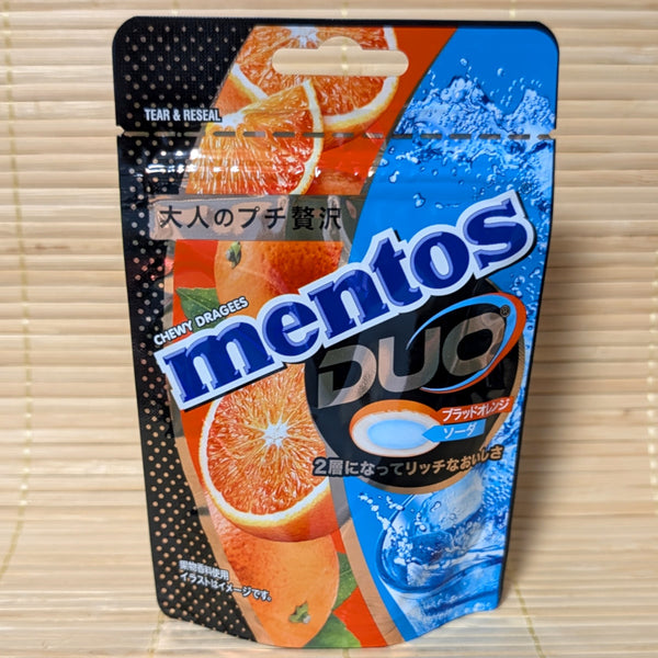 Mentos DUO - Blood Orange Ramune Soda – napaJapan