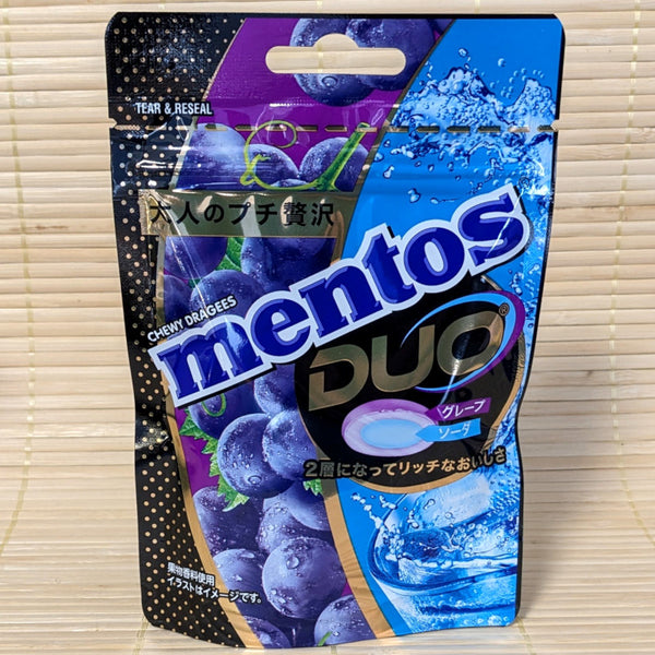 Mentos DUO - Grape Ramune Soda – napaJapan