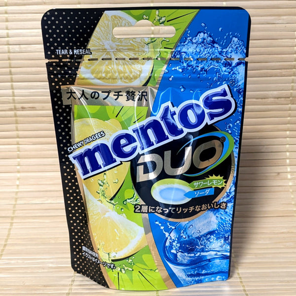 Mentos DUO - Sour Lemon and Ramune Soda – napaJapan