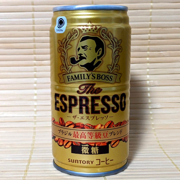 BOSS Coffee - The Espresso Low Sugar (Family Edition) – napaJapan